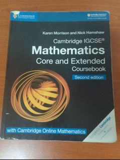 IGCSE ADD MATH TEXTBOOK, Hobbies & Toys, Books & Magazines, Textbooks ...