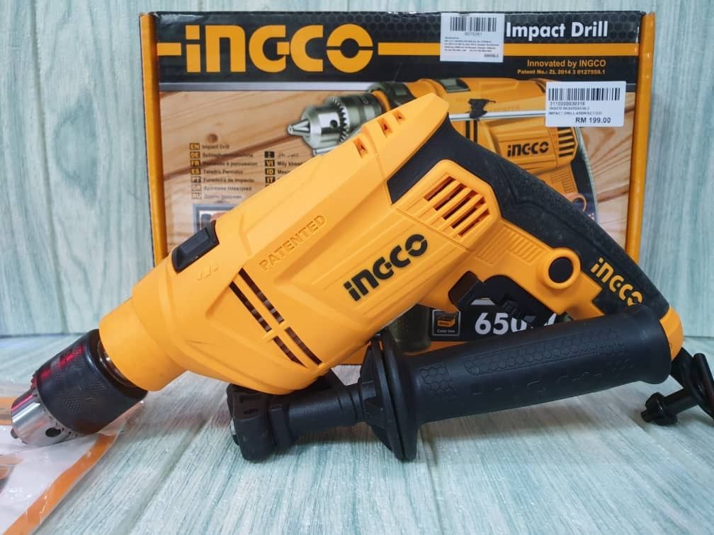 Ingco impact Drill 650W, Furniture & Home Living, Home Improvement ...