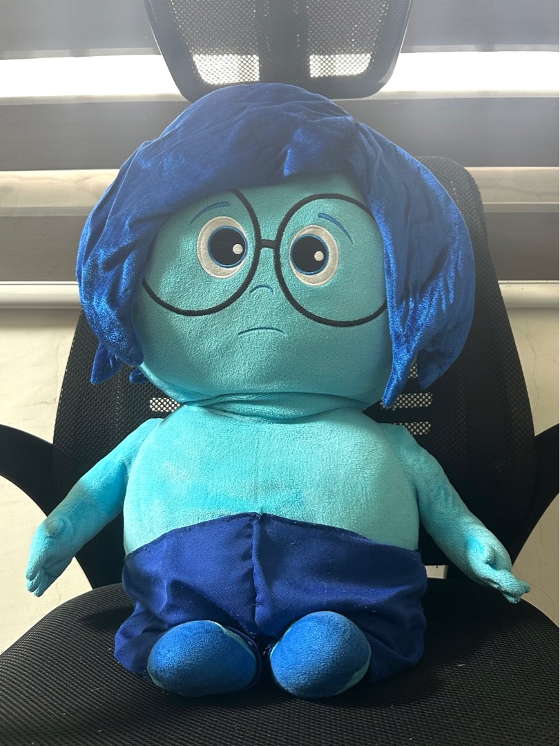 Inside Out Sadness Big Plush, Hobbies & Toys, Toys & Games on Carousell