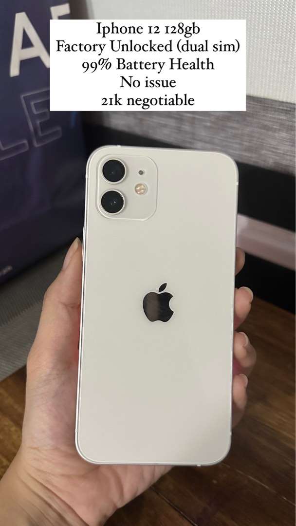 Iphone 12 128gb Dual Sim, Mobile Phones & Gadgets, Mobile Phones ...