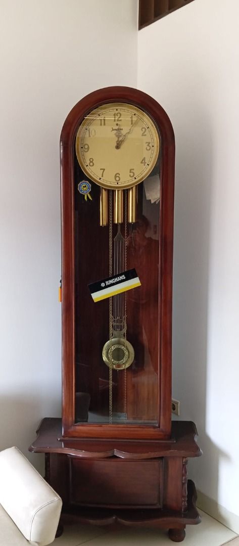 jouch grandfather clock made in western german era 50s, Antik, Jam ...
