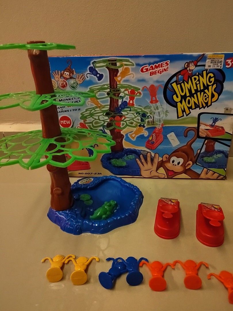 Jumping Monkeys, Hobbies & Toys, Toys & Games on Carousell
