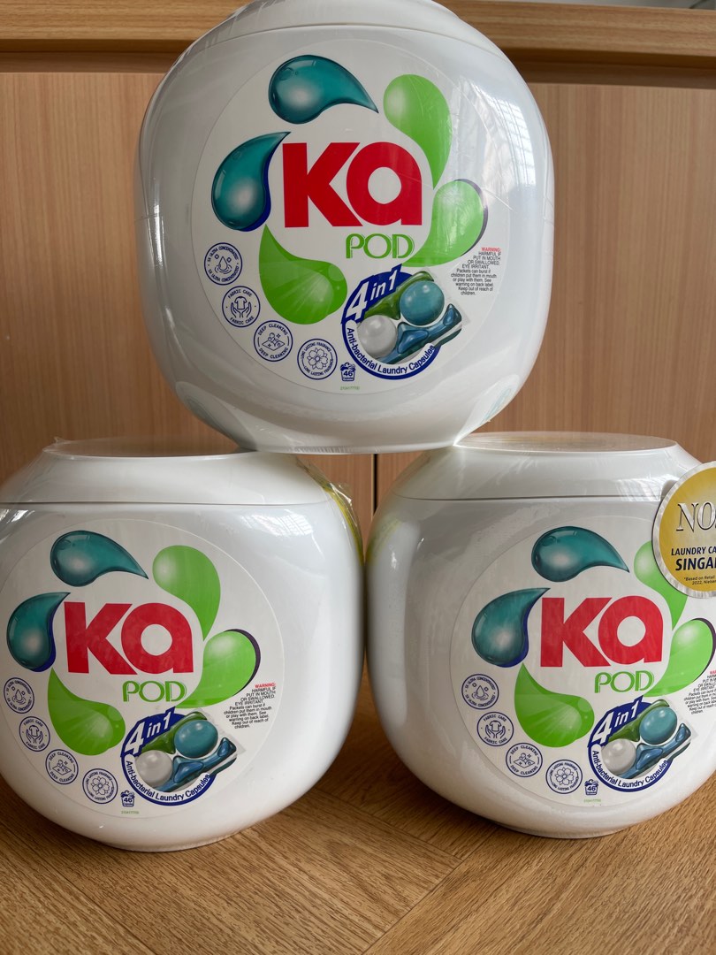 Ka 4in1 Laundry Capsules 46 Pods - Universal, Furniture & Home Living ...