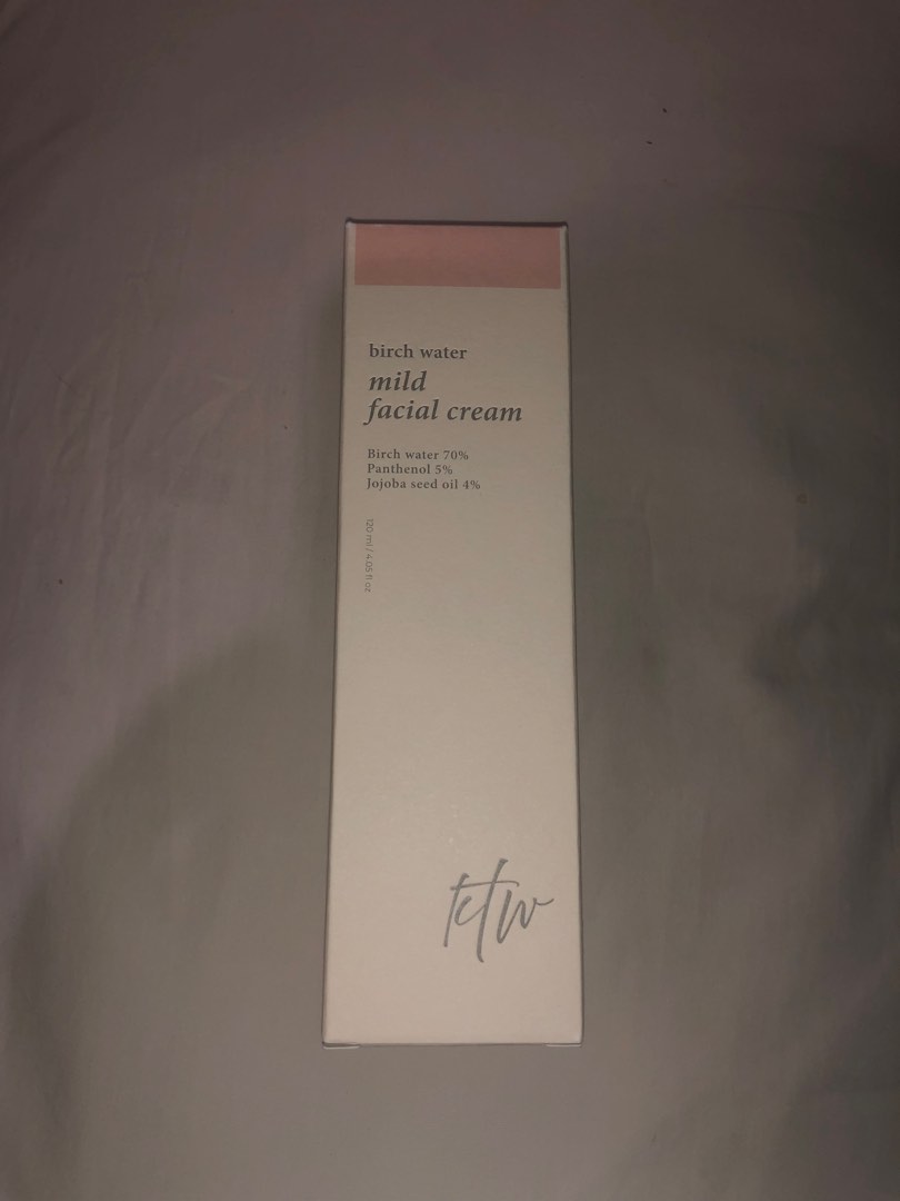 KTW Birch Water Mild Facial Cream, Beauty & Personal Care, Face, Face ...