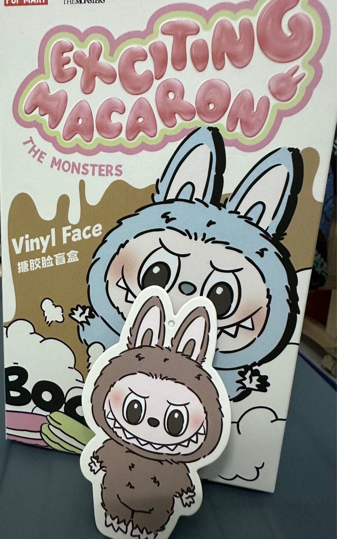 Labubu macaron - Toffee, Hobbies & Toys, Toys & Games on Carousell