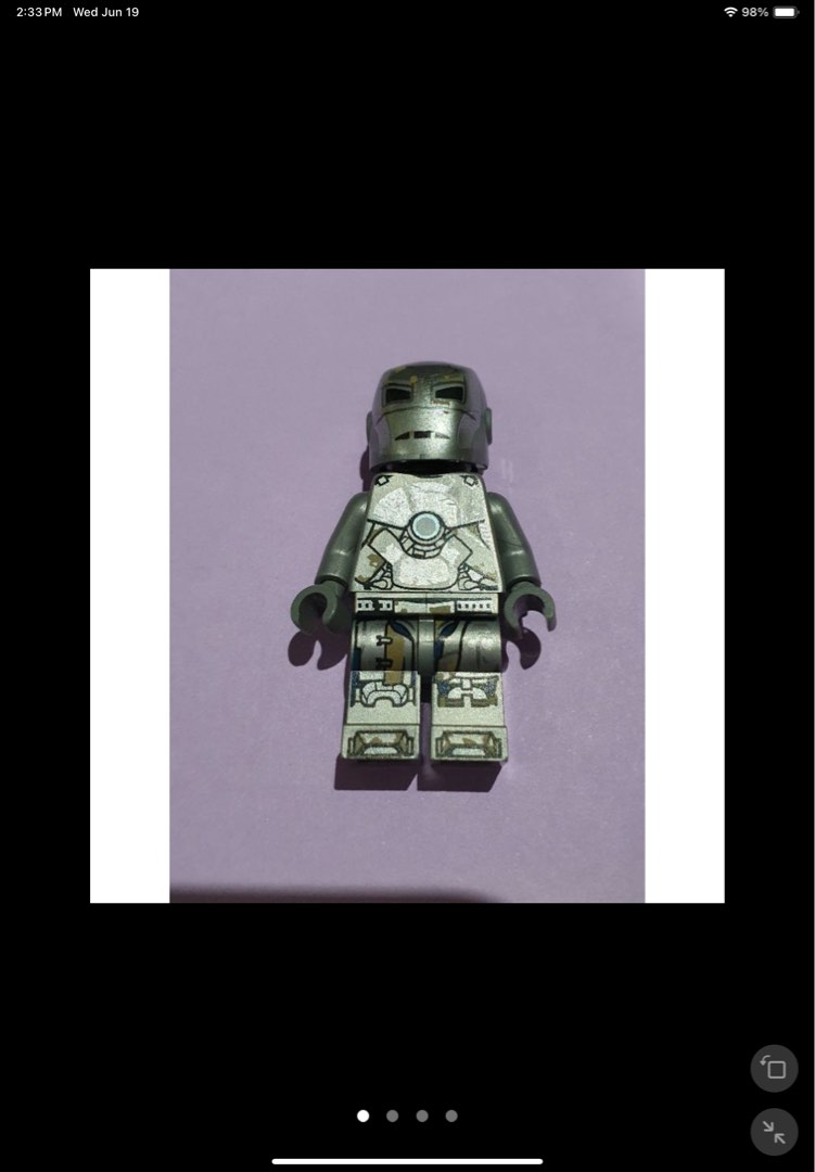 Lego Iron Man Mark 1 Armor Minifigure, Hobbies & Toys, Toys & Games on ...