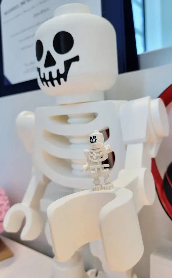 LEGO Skeleton Guy (10:1 scale), Hobbies & Toys, Toys & Games on Carousell