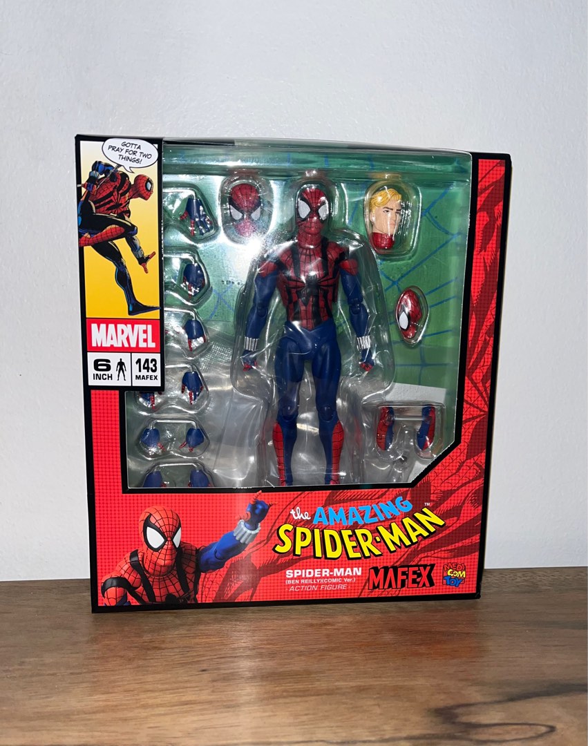 Mafex Ben Reilly Spider-Man figure MISB, Hobbies & Toys, Toys & Games ...