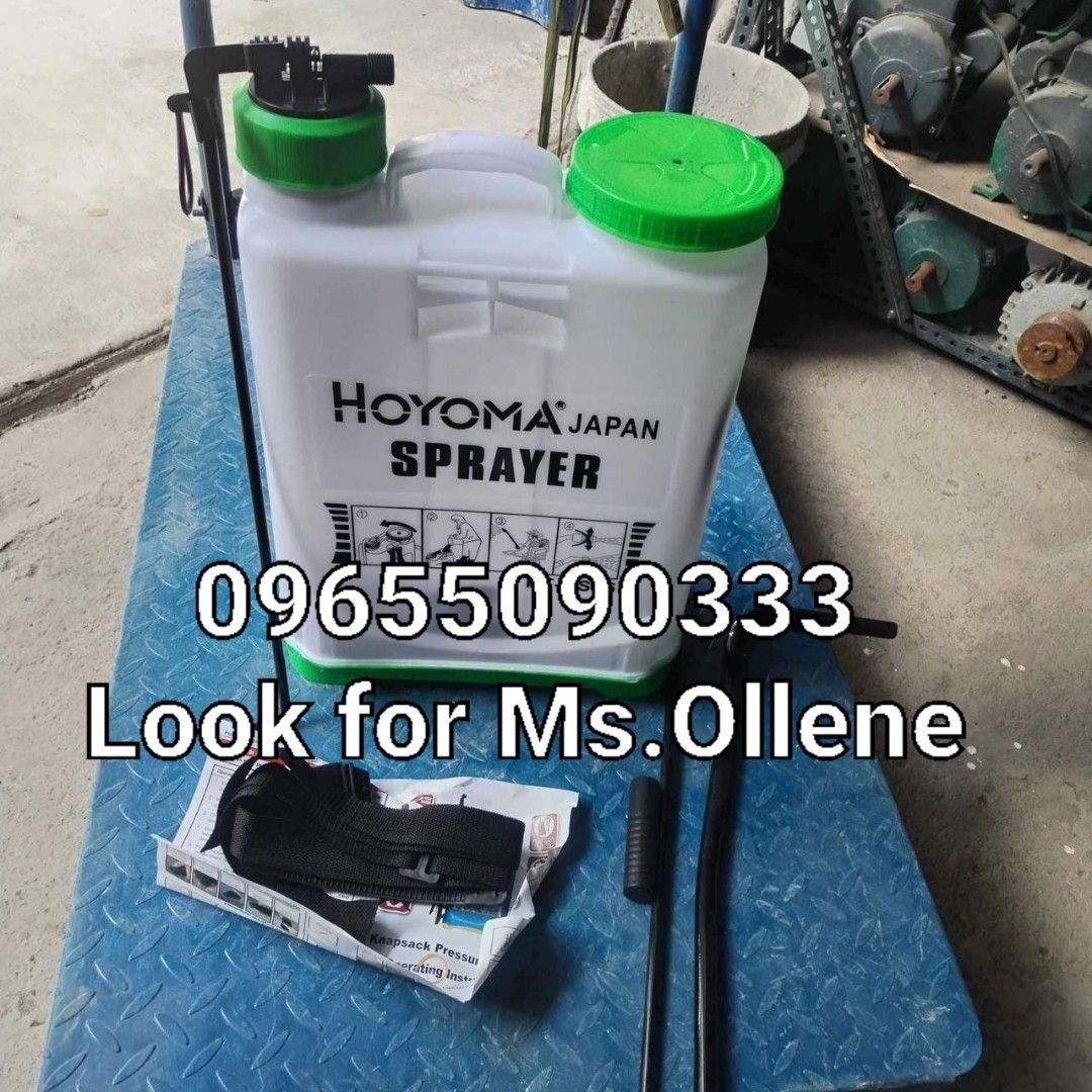Manual Knapsack Sprayer, Commercial & Industrial, Construction Tools & Equipment on Carousell