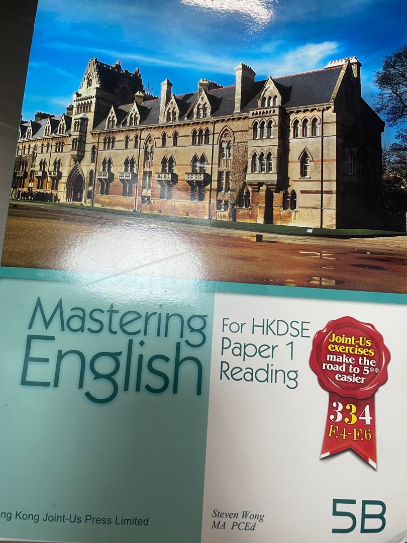 Mastering English For DSE paper 1 Reading, 興趣及遊戲, 書本 & 文具, 教科書 - Carousell