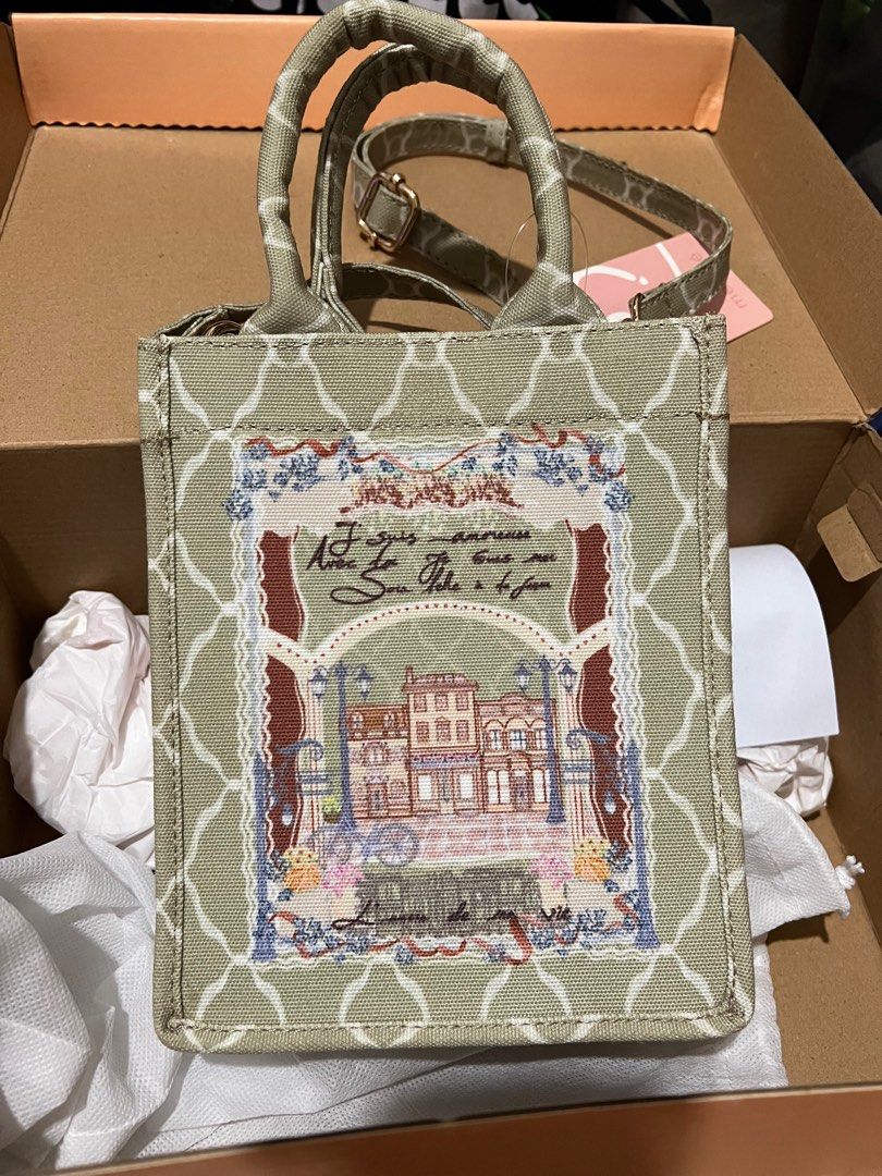 Merche sling bag sofia mini matcha, Fesyen Wanita, Tas & Dompet di ...