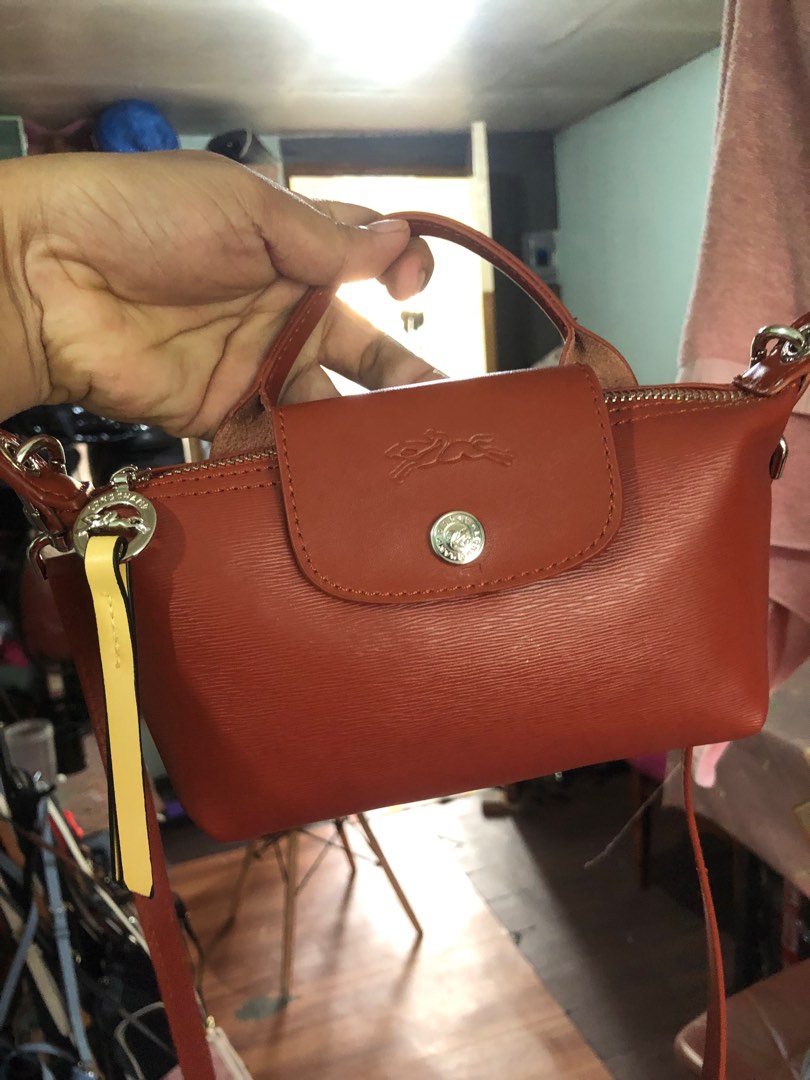 Mini lc leather sling, Luxury, Bags & Wallets on Carousell