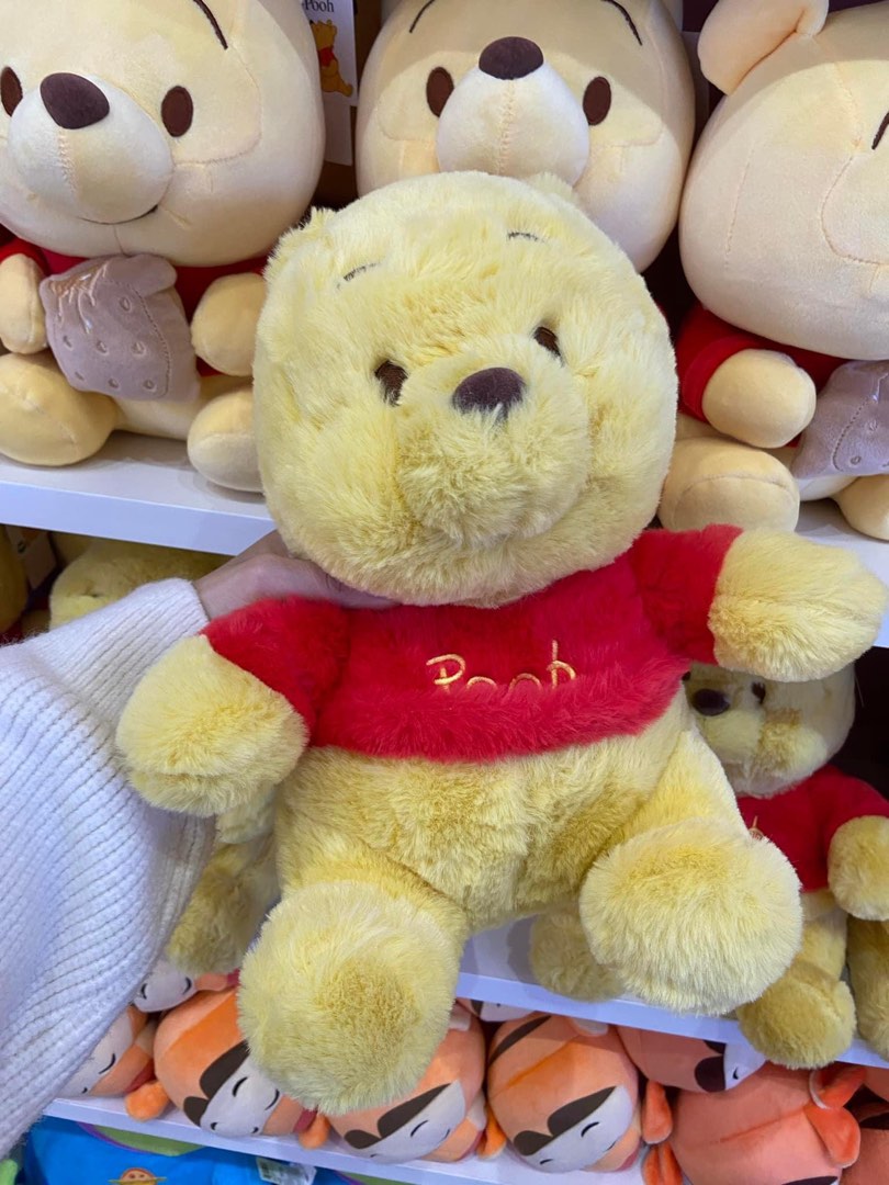 Miniso Winnie the Pooh plush, Hobbies & Toys, Toys & Games on Carousell