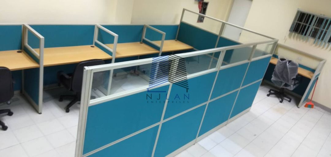 MODULAR PARTITION/OFFICE FURNITURE, Furniture & Home Living, Office ...