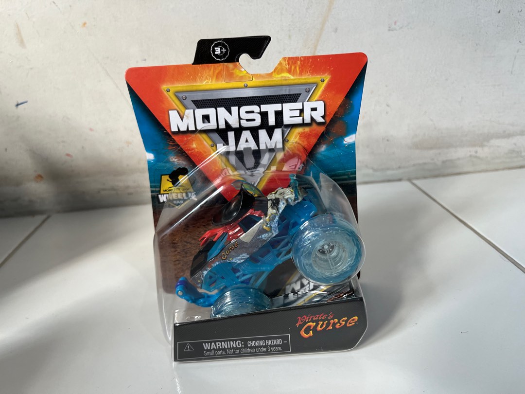 MONSTER JAM Pirates Cruise blue Pirate limited edition MONSTER TRUCK 1: ...