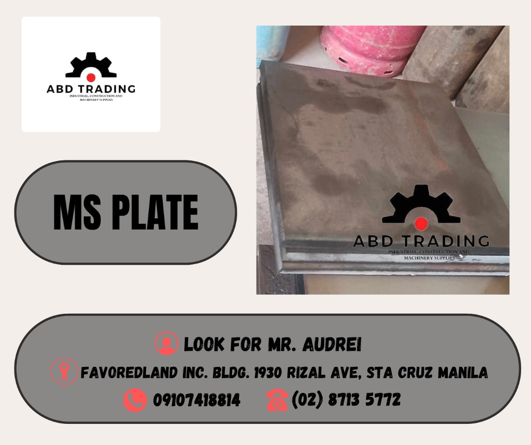 MS PLATE, Commercial & Industrial, Construction Tools & Equipment on ...