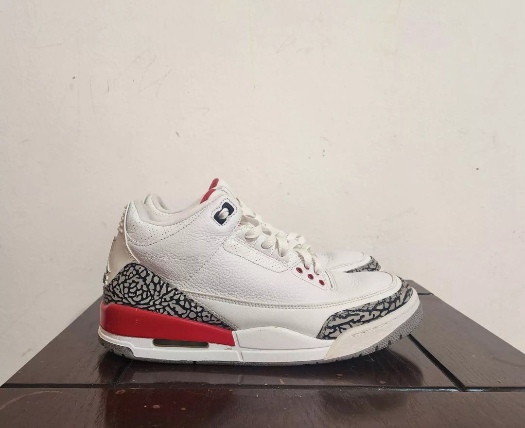 Nike Air Jordan 3 Retro 'Hall of Fame Size 9.5 preowned authentic, Men ...