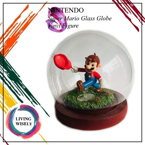 Nintendo Super Mario Glass Globe Vinyl Figure, Hobbies & Toys, Toys ...