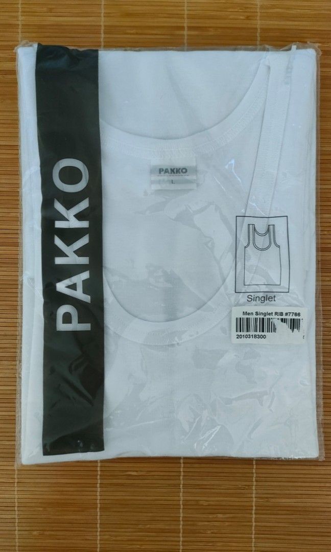 Pakko Singlet (Vest), Men's Fashion, Tops & Sets, Vests on Carousell