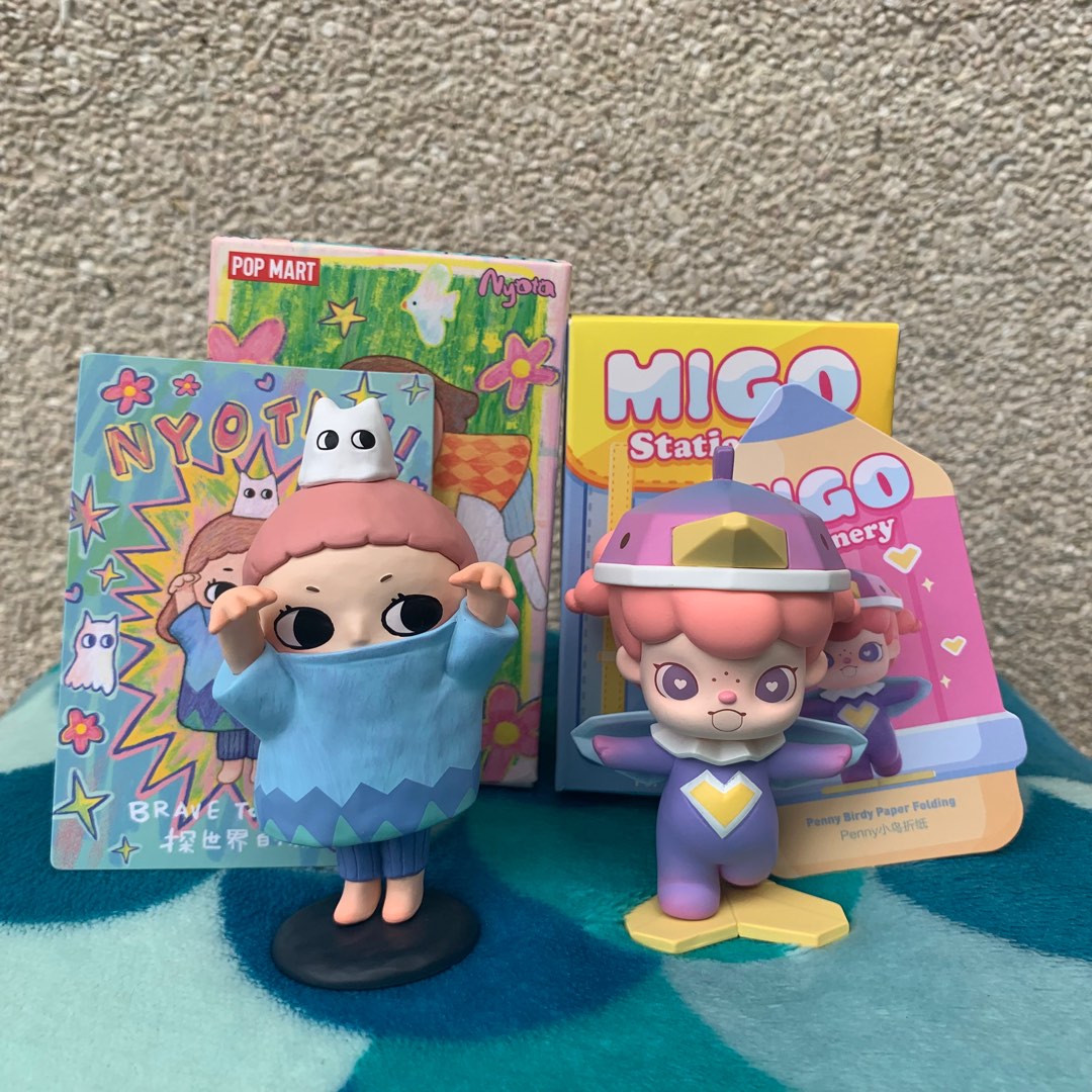 Pop Mart Set Nyota Fluffy Life - Brave Together, Hobbies & Toys, Toys ...