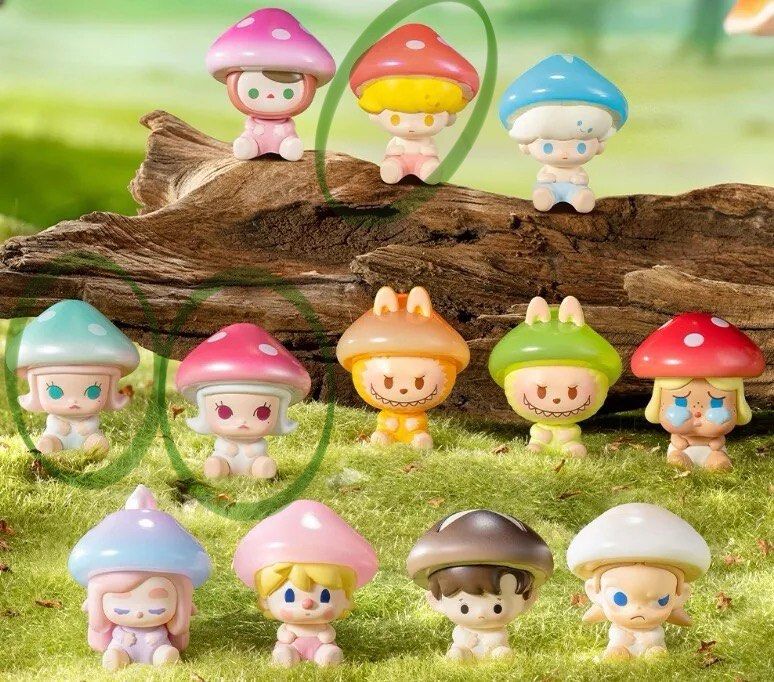 Popmart 2024 Popbeans - Mushroom Elves, Juicy Juicy, Love Letter ...