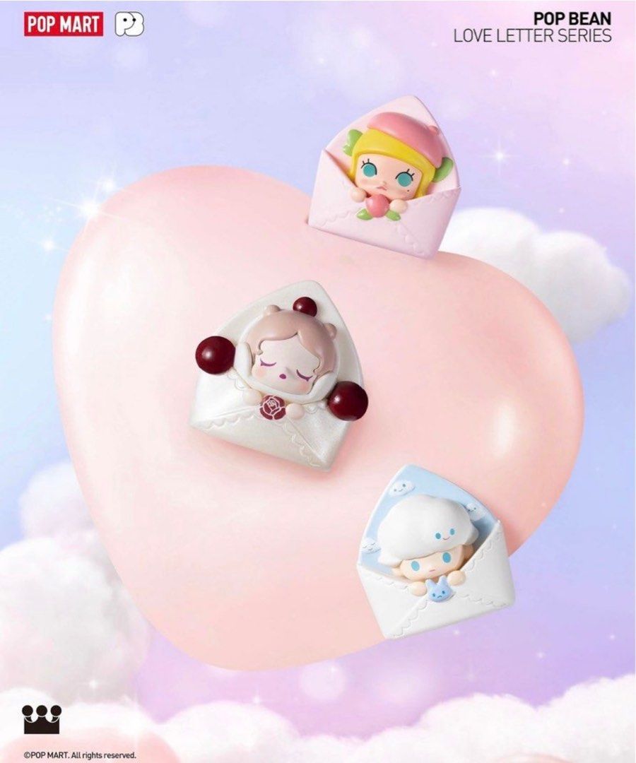 Popmart 2024 Popbeans - Mushroom Elves, Juicy Juicy, Love Letter ...