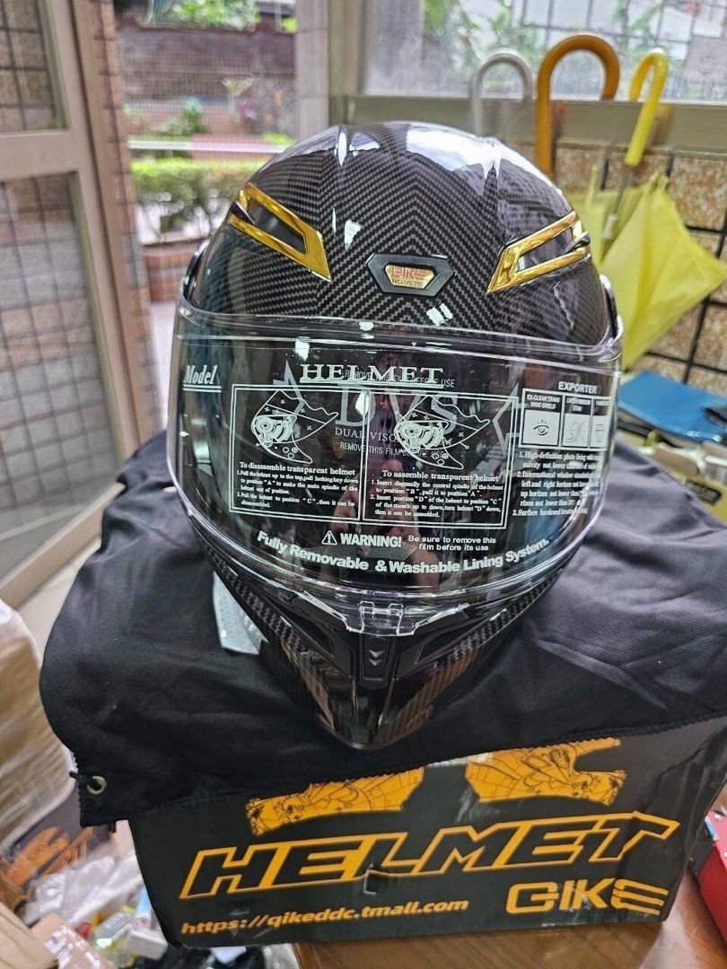 QIKE motorbike dual visor modular helmet with DOT and CCC certificate ...