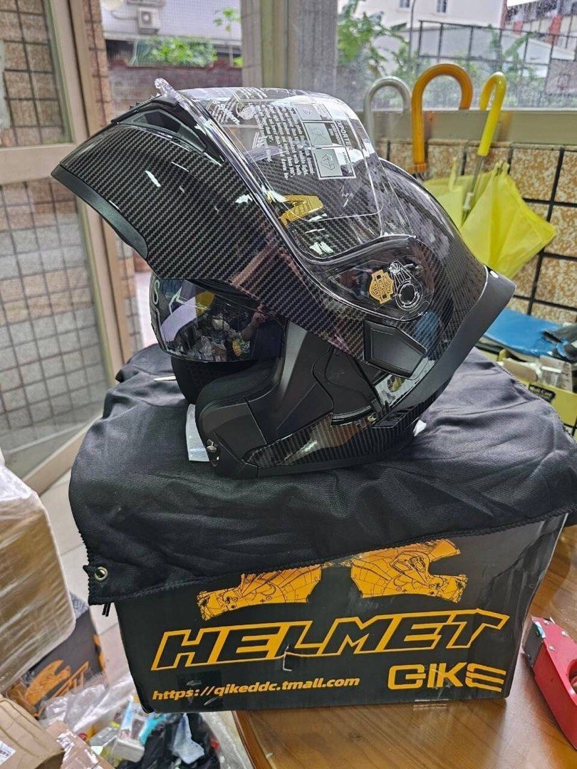 QIKE motorbike dual visor modular helmet with DOT and CCC certificate ...