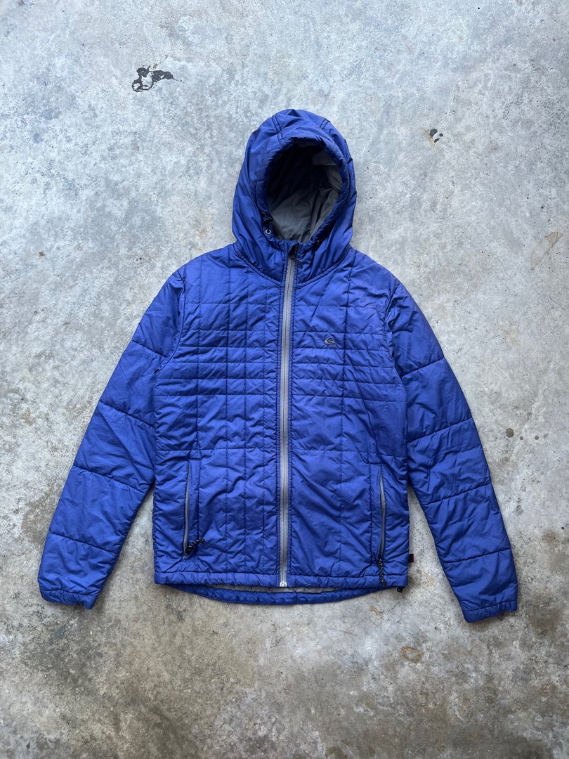 quicksilver puffer jacket hoodie, Men's Fashion, Coats, Jackets and ...