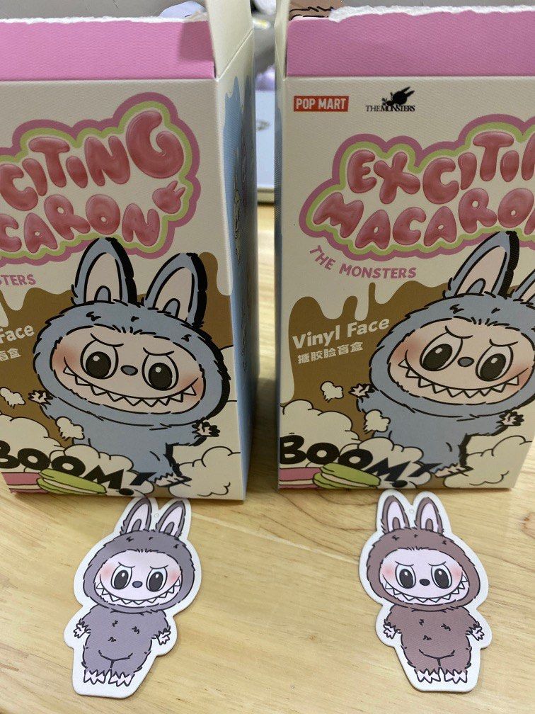 (Ready stock) labubu macaron - open box, Hobbies & Toys, Toys & Games ...