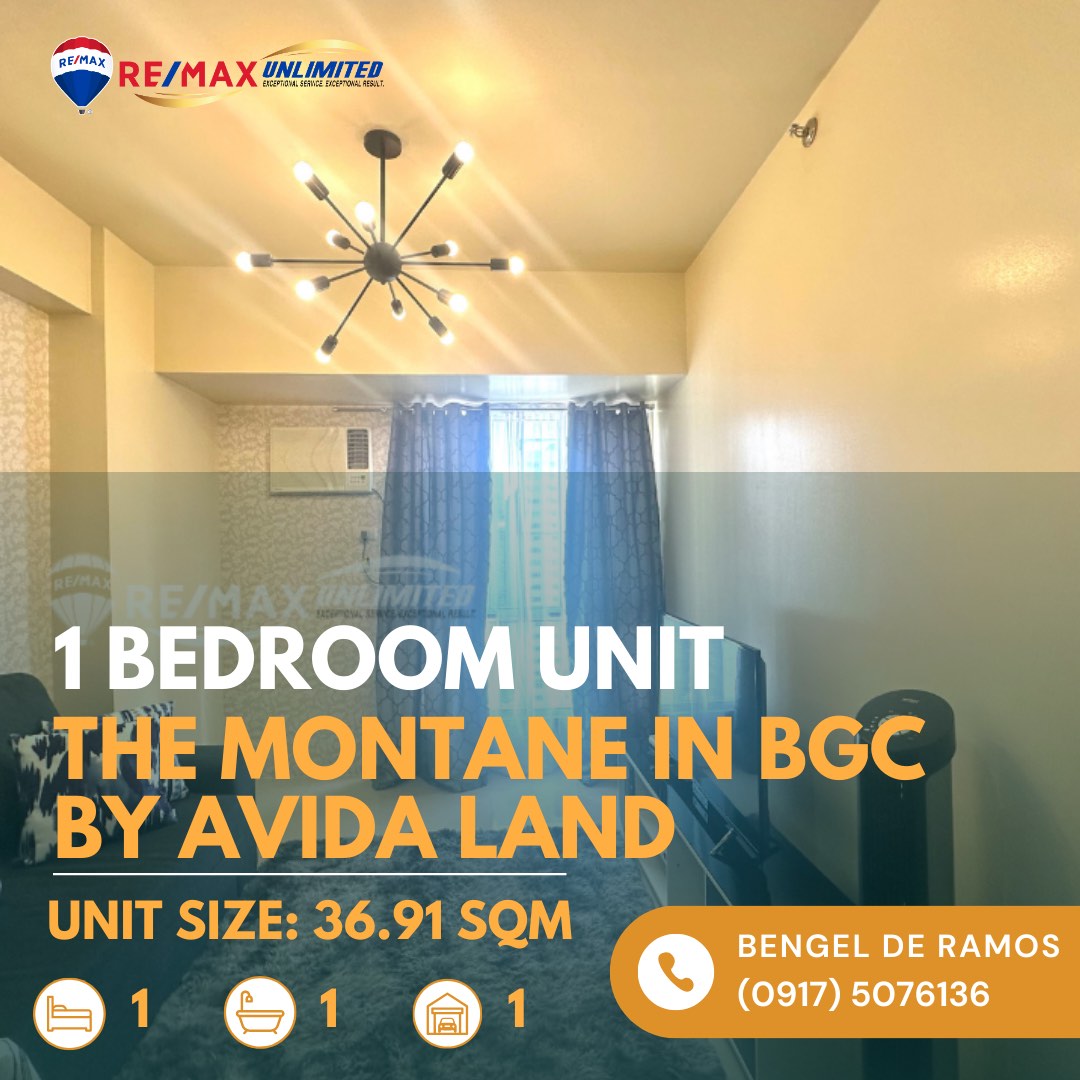 RUSH SALE! 1 Bedroom Unit in The Montane BGC, Property, For Sale ...