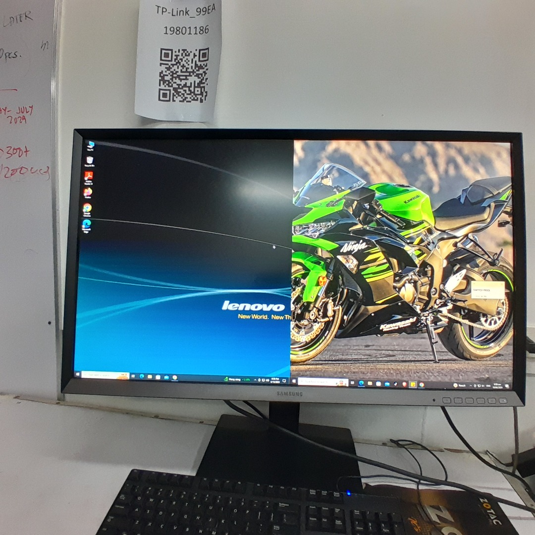 SAMSUNG 32-inch split type monitor, Computers & Tech, Parts ...