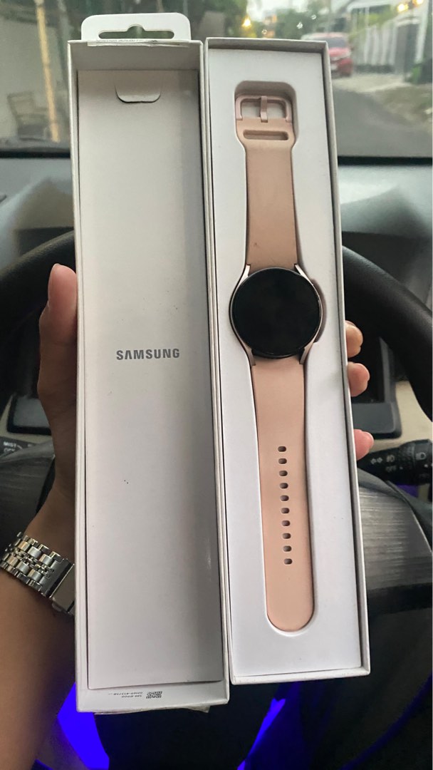 Samsung Galaxy Watch 5 Jam Tangan Smartwatch Warna Pink 40mm, Fesyen ...