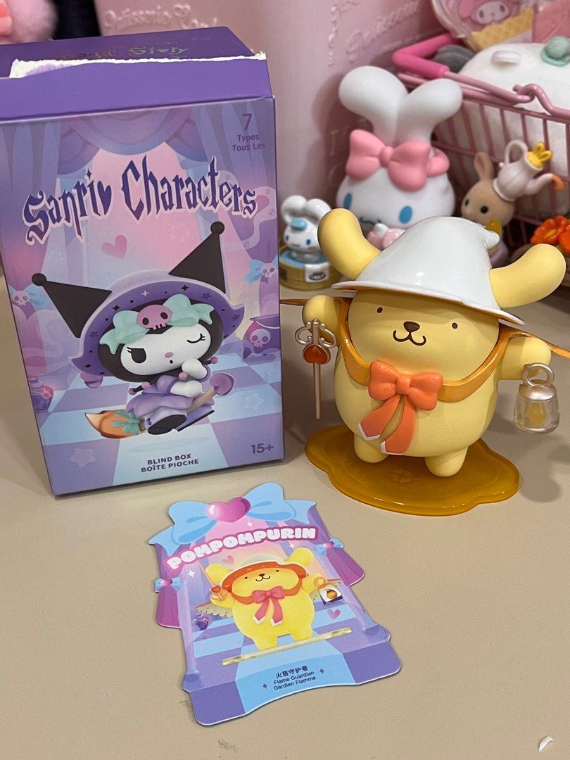 Sanrio Characters Miniso Magic story series: Pompompurin Flame Guardian ...