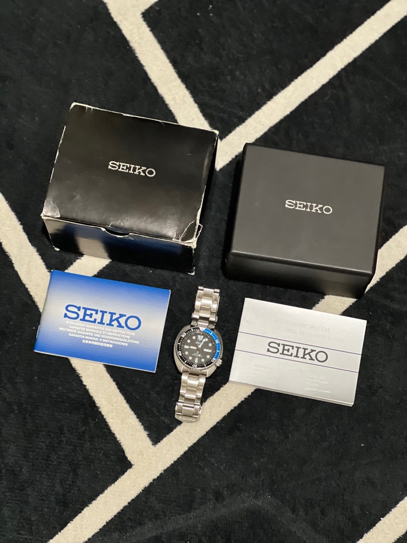 Seiko Prospex SRP787K1 Turtle, Fesyen Pria, Jam Tangan di Carousell