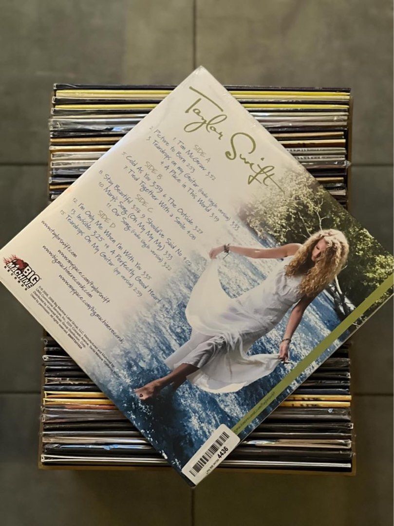 SELF TITLED - TAYLOR SWIFT, Hobbies & Toys, Music & Media, Vinyls on ...