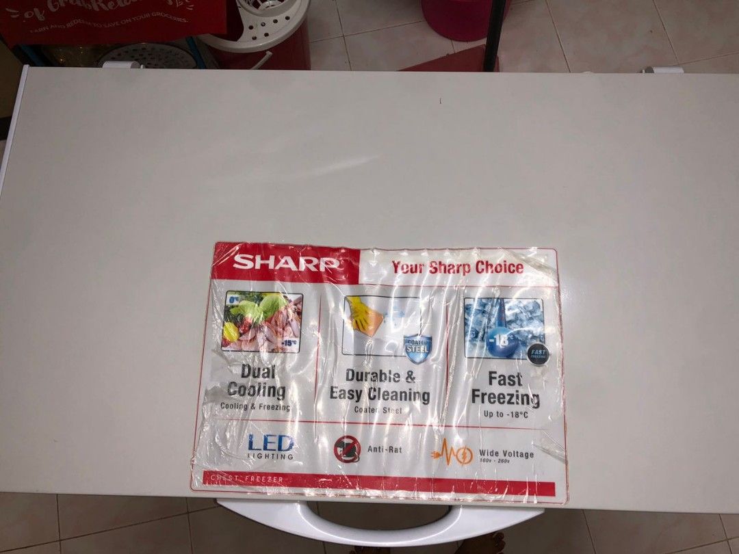 Sharp Freezer Sjc228, TV & Home Appliances, Kitchen Appliances ...