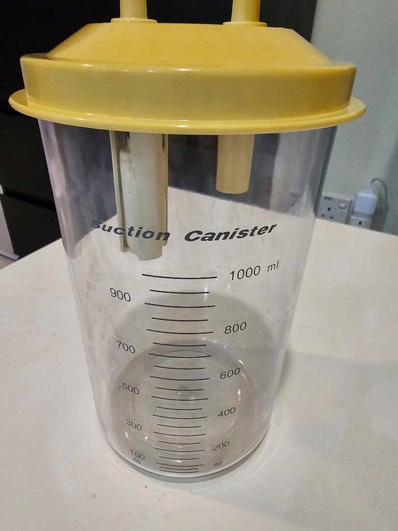 Suction canister, Health & Nutrition, Medical Supplies & Tools on Carousell