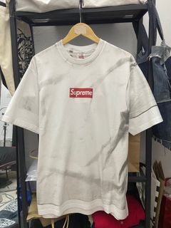 Supreme x Maison Margiela x Liquid Blue Skulls Tee, Men's Fashion, Tops ...