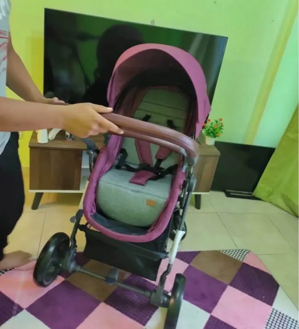 Sweet Cherry 2-in-1 Convertible Baby Stroller GL600 Vetro S Traveling ...