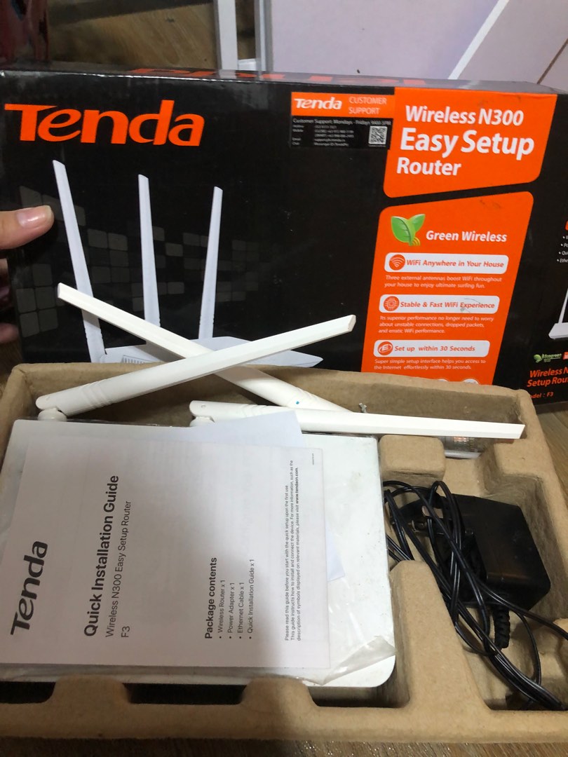 TENDA ROUTER, Computers & Tech, Office & Business Technology on Carousell