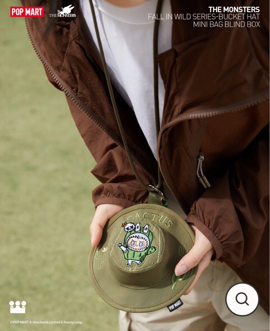 LABUBU The Monsters Fall In Wild Series - Bucket Hat Mini Bag Blind Box ...