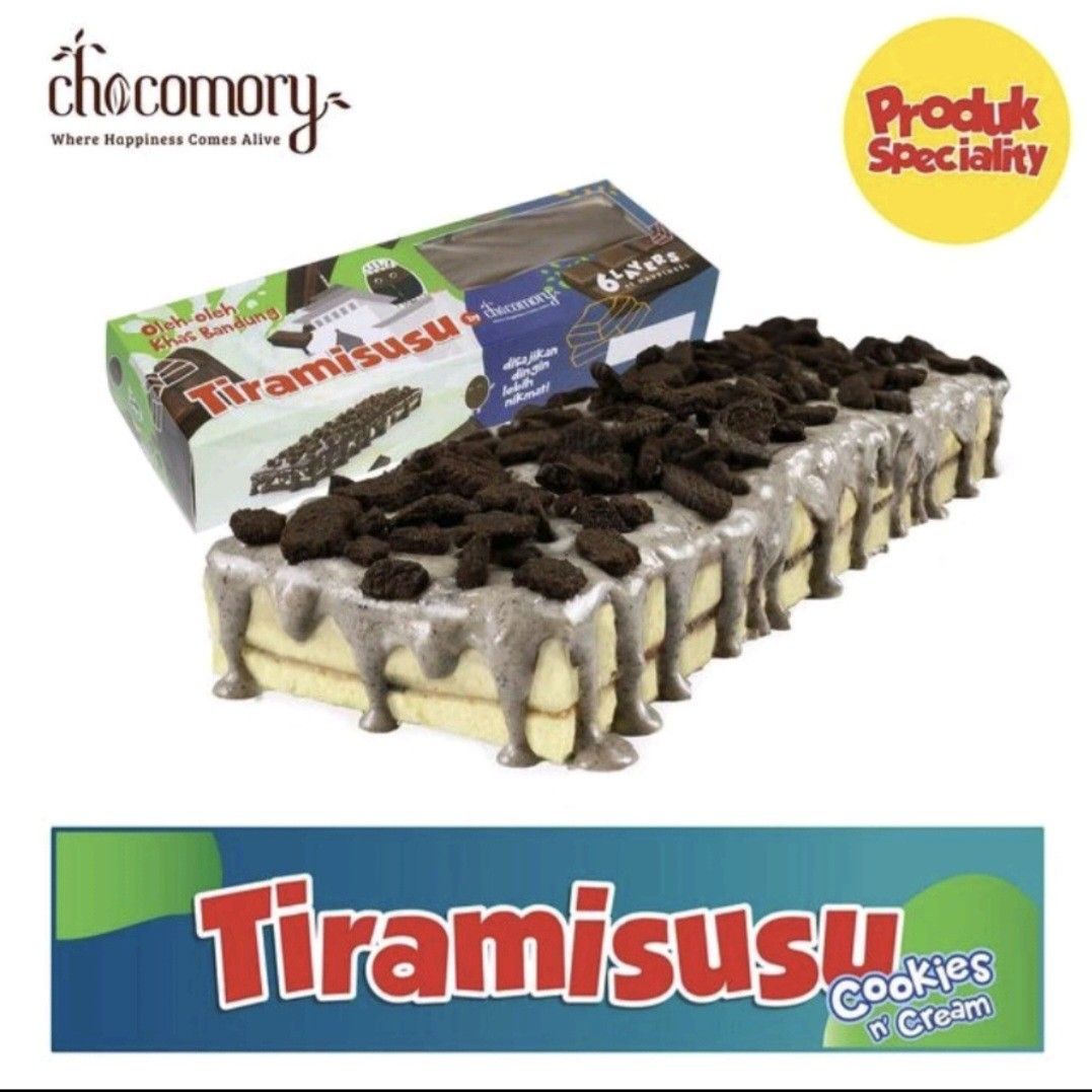 Tiramisusu Chocomory, Makanan & Minuman, Makanan Instan di Carousell