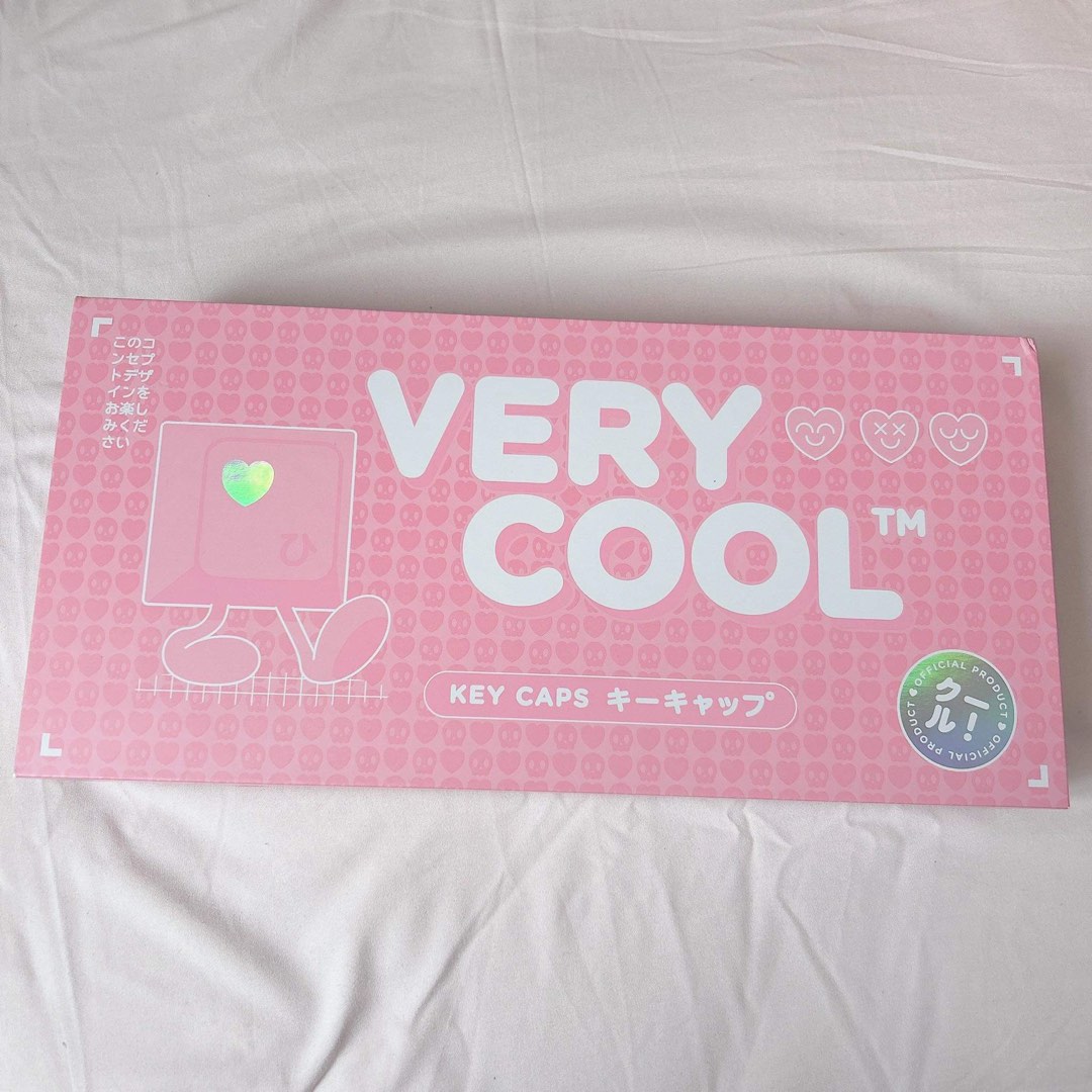 Very Cool Keycaps Pink Blue Mechanical Keycap, Computers & Tech, Parts ...