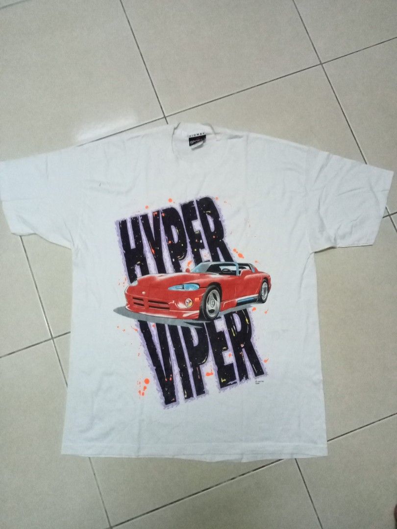 Vintage Hyper Viper, Men's Fashion, Tops & Sets, Tshirts & Polo Shirts ...