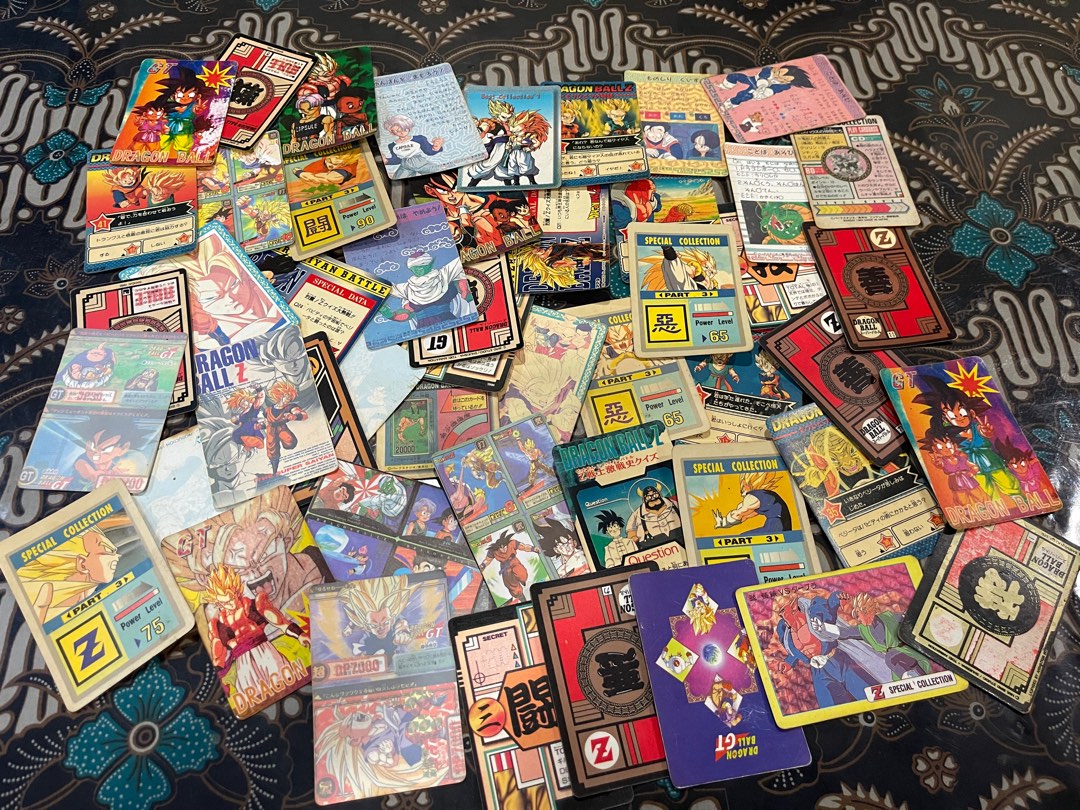 Vintage kad dragon ball, Hobbies & Toys, Collectibles & Memorabilia ...