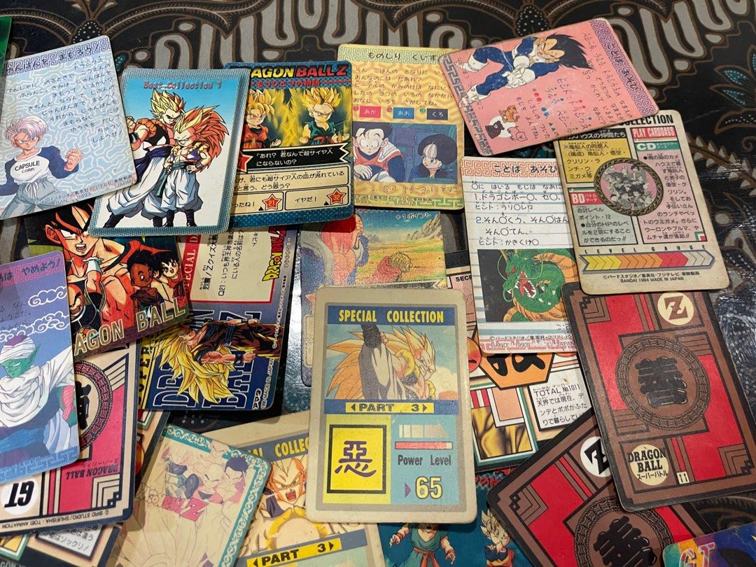Vintage kad dragon ball, Hobbies & Toys, Collectibles & Memorabilia ...