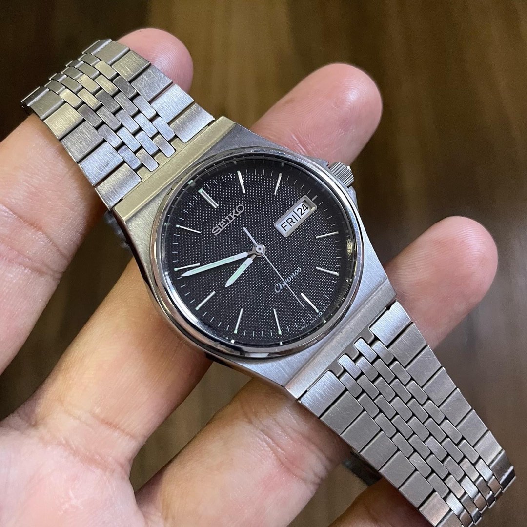 VINTAGE SEIKO CHRONOS WATCH 1980s, Men's Fashion, Watches & Accessories ...