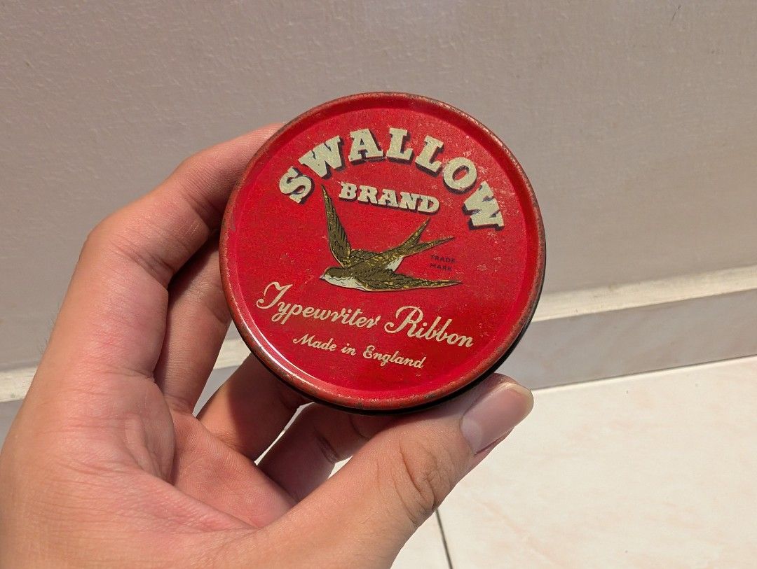 Vintage Typewriter Ribbon Tin, Hobbies & Toys, Memorabilia ...