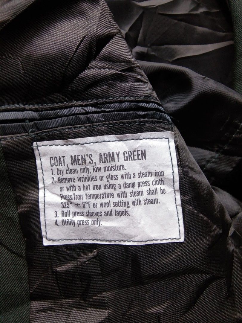 Vintage US Army Military coat, Men's Fashion, Coats, Jackets and ...